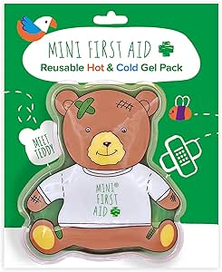 Mini First Aid Hot/Cold Reusable Gel Pack – for Bumps, Bruises, & Pain ...
