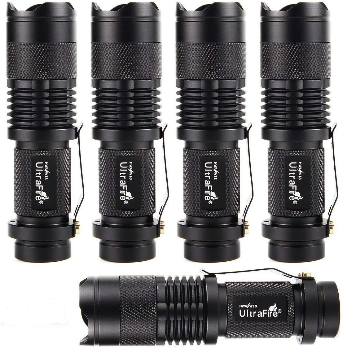 ULTRAFIRE C8 Single Mode LED Mini Flashlight 1000 High Lumen Tactical ...