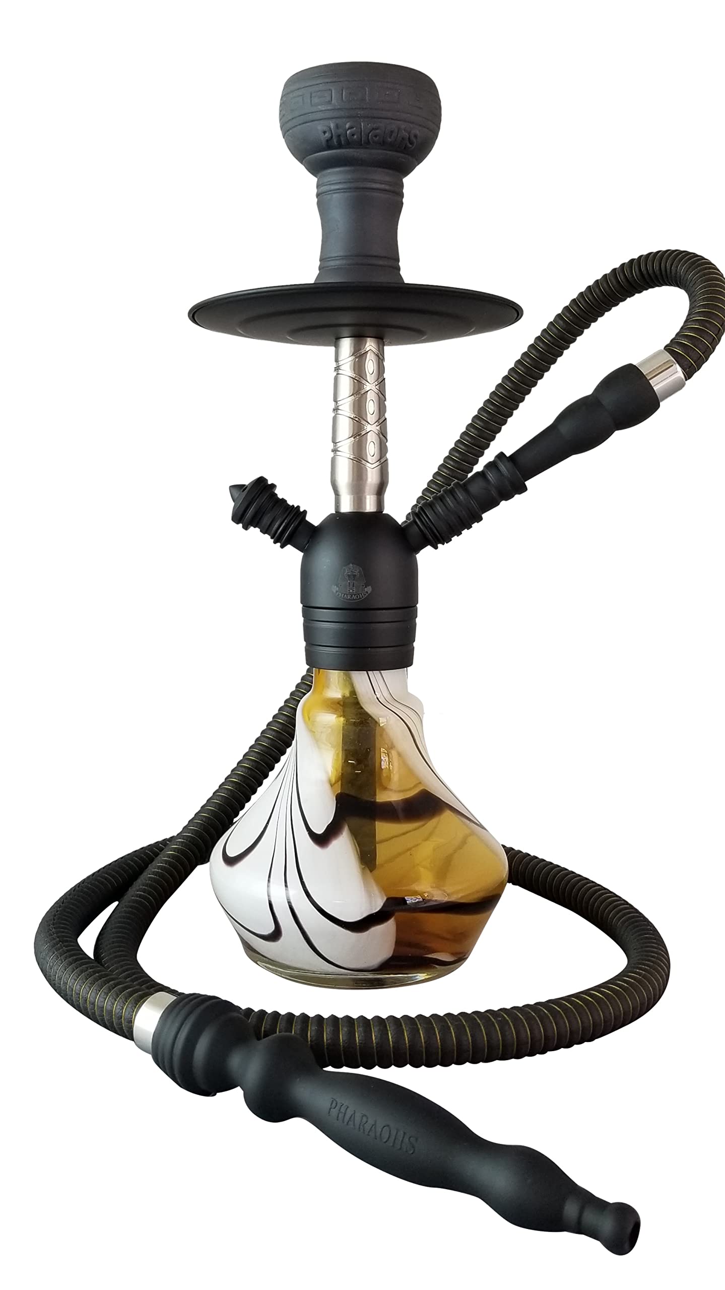 Amazon.com: 16" Pharaohs Genie Single Hose Hookah Complete Set Modern ...