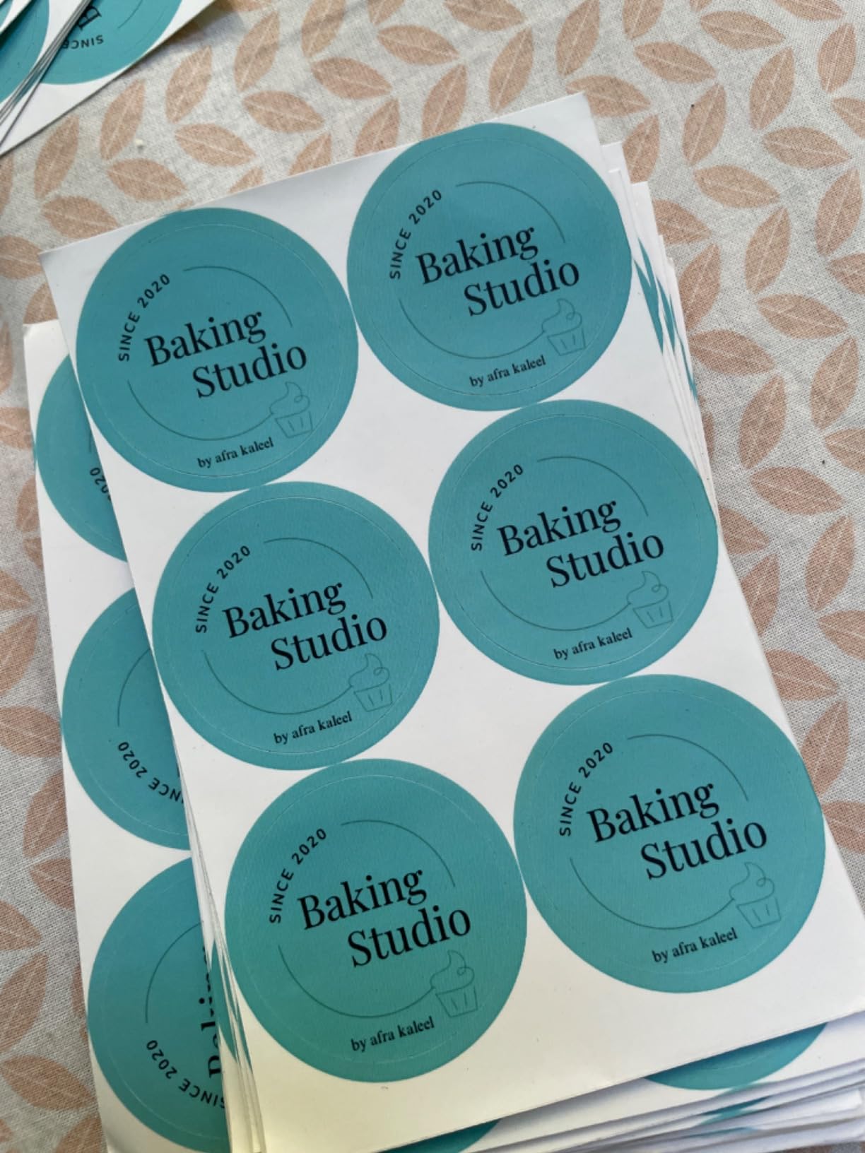 Personalized Round Stickers - Create Your Own Design, Logo, or Text ...