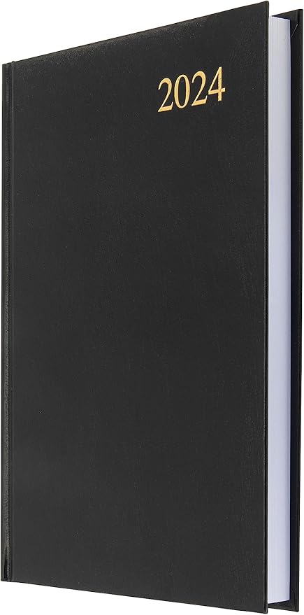Collins Debden Collins Essential A5 Diary 2024 Daily Planner - 2024 ...