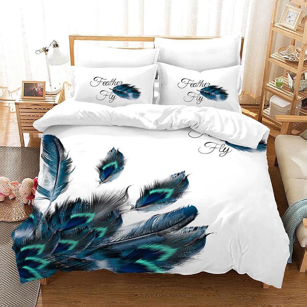 Peacock Feather Bedding Peacock Bedding Set Animal Bedding Sheet