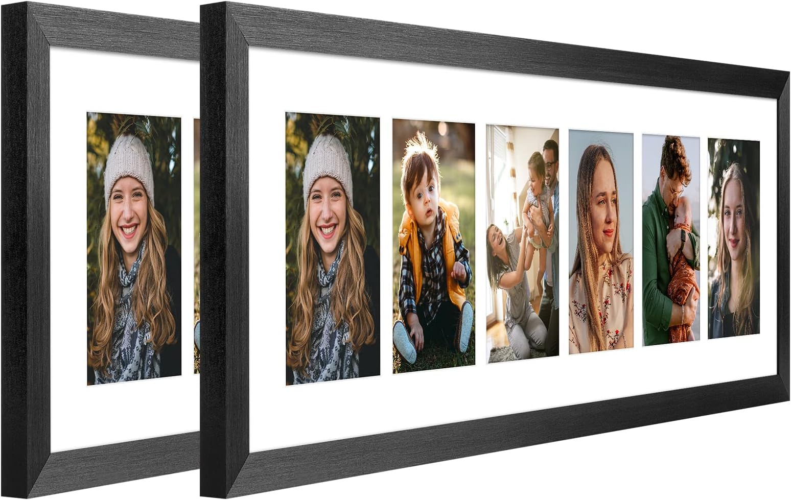 Amazon.com - Navaris Picture Frame for 6 Photos - Collage Photo Frame ...