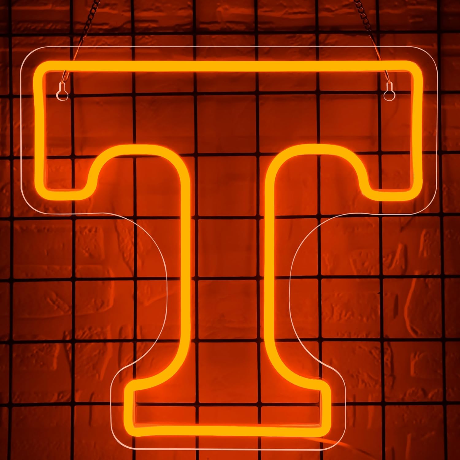 Amazon.com : Tennessee Neon Sign for Wall Decor,College T Neon Led Sign ...