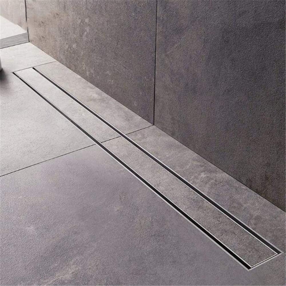 BCLGCF Stainless Steel Floor Linear Shower Drain Bathroom Shower Drain ...