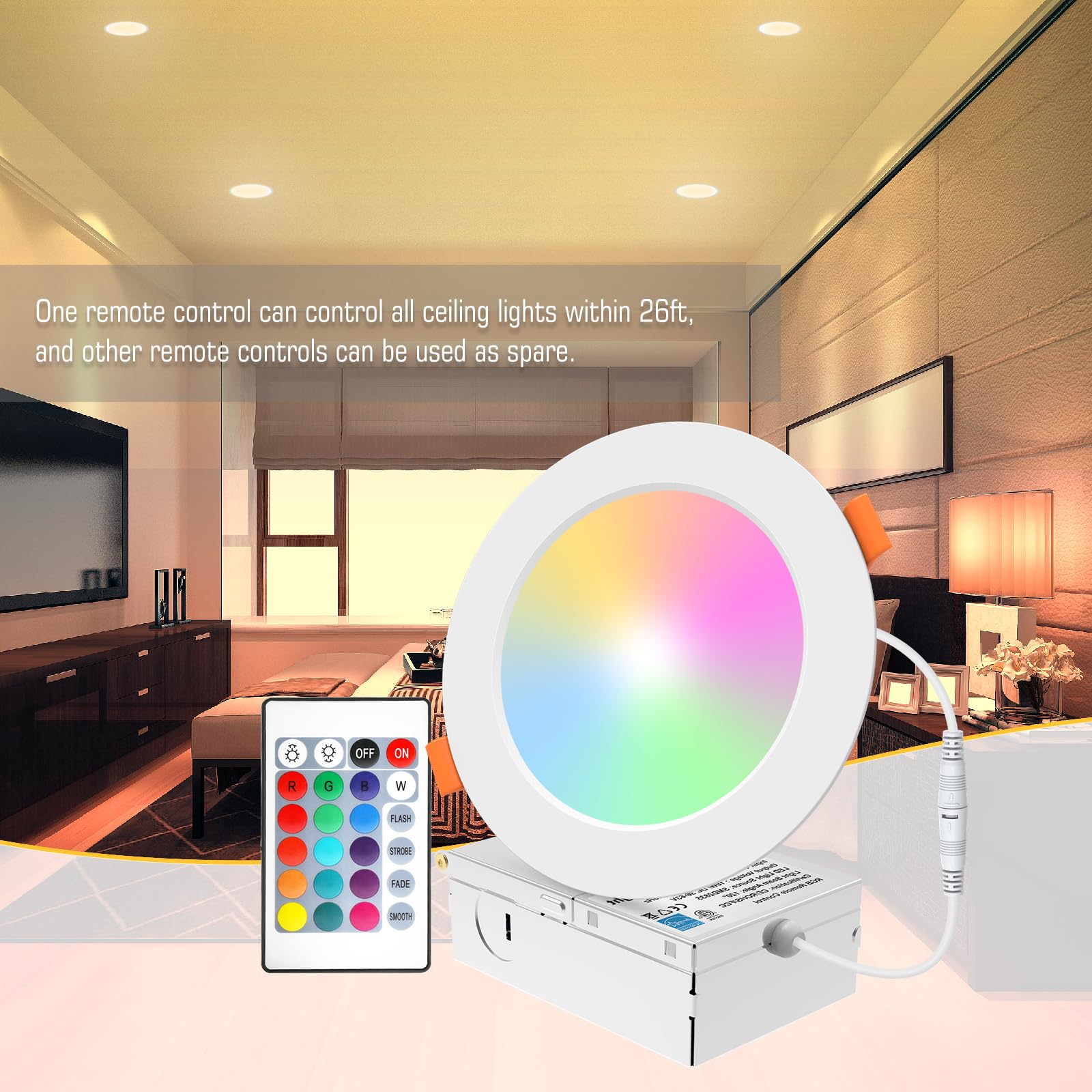 Snapklik.com : Esbaybulbs LED Recessed Lighting, 4 Inch 5 Inch 10W Led ...