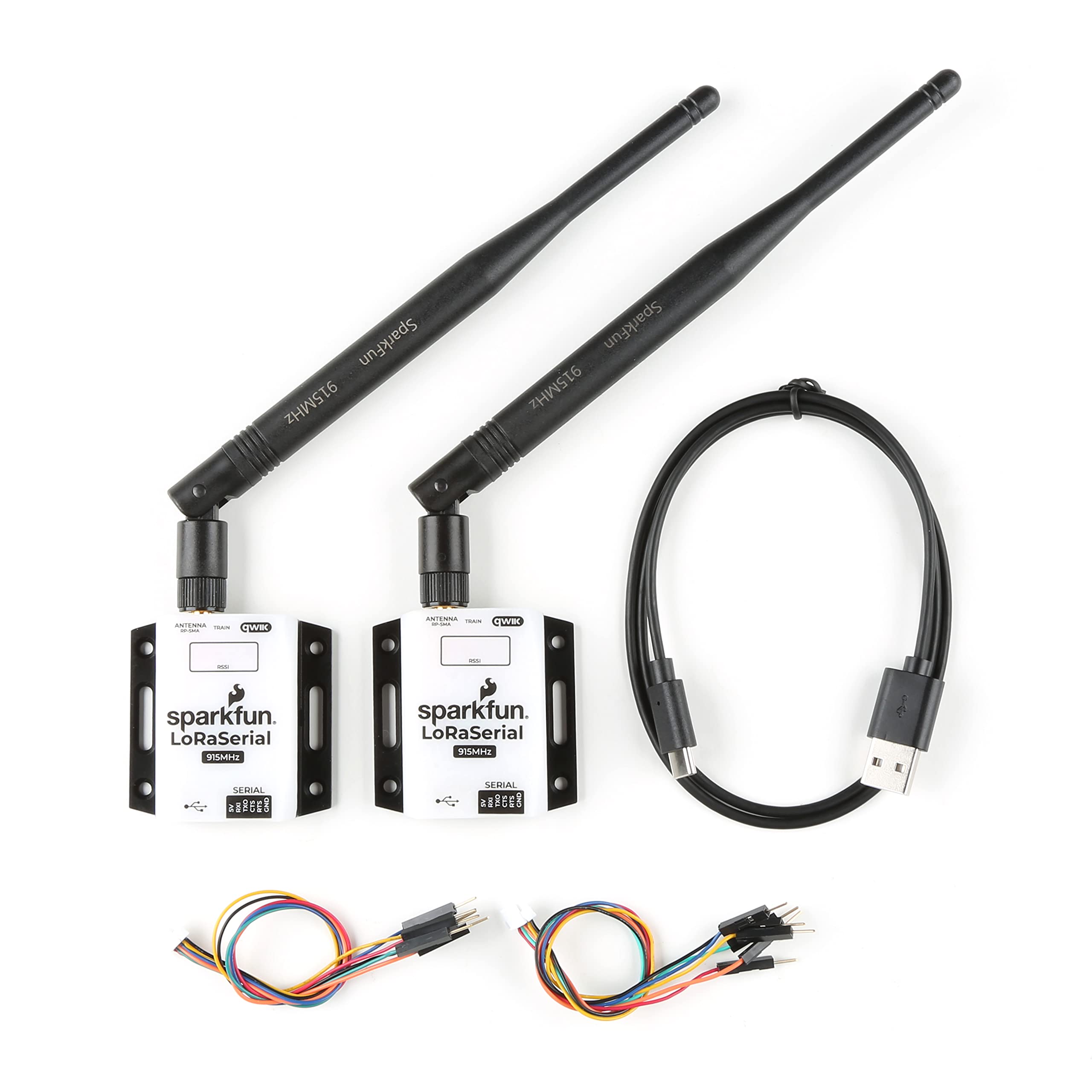 Amazon.com: SparkFun LoRaSerial Kit - 915MHz (Enclosed) 1 Watt, 915MHz ...