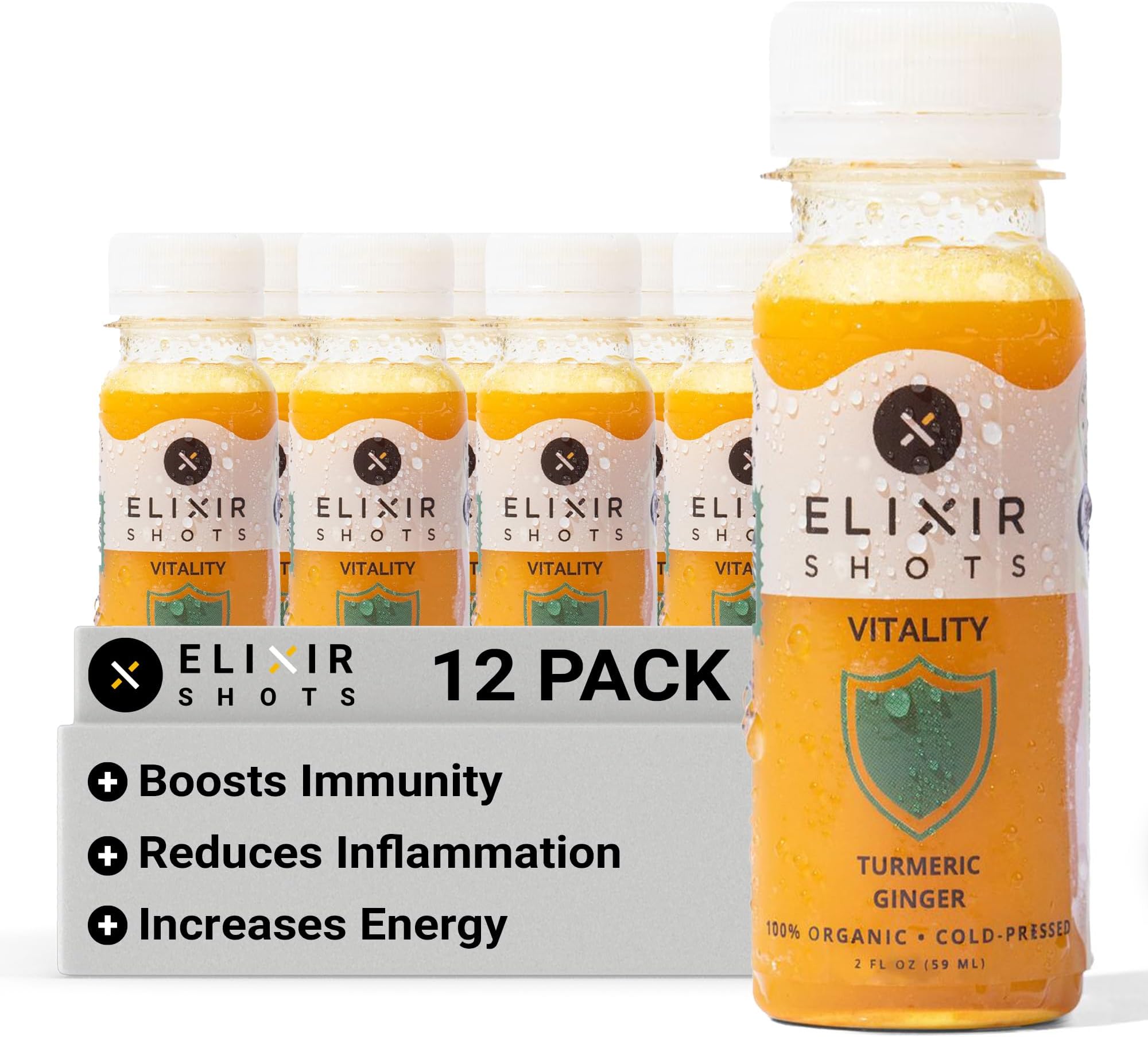 Amazon.com: Vive Organic Immunity Boost Shots -Variety 4 Pack (2oz, 4 ...