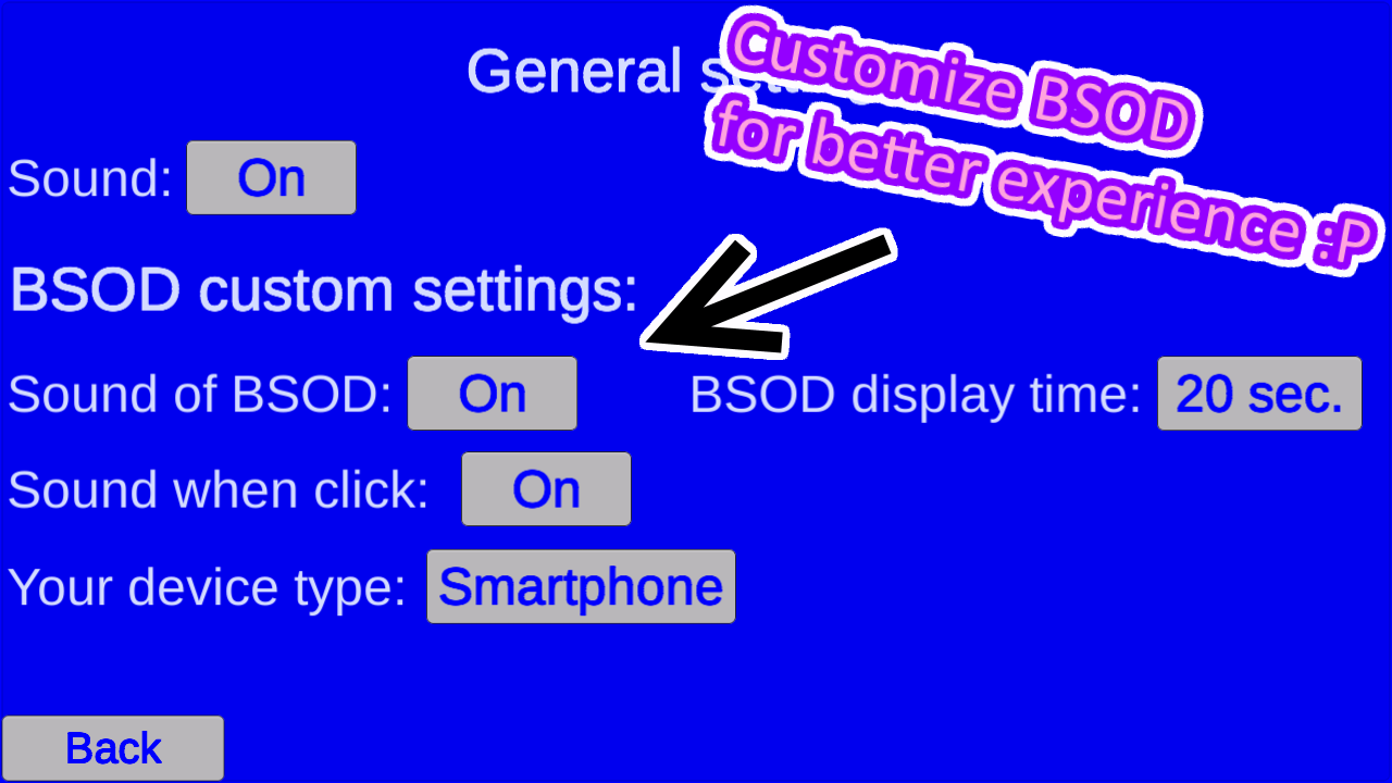 BSOD simulator - App on Amazon Appstore