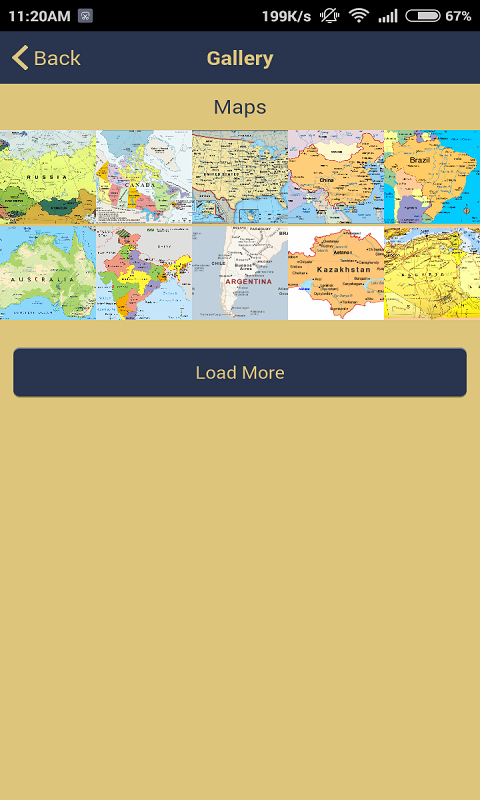 Largest 10 Countries maps - App on Amazon Appstore