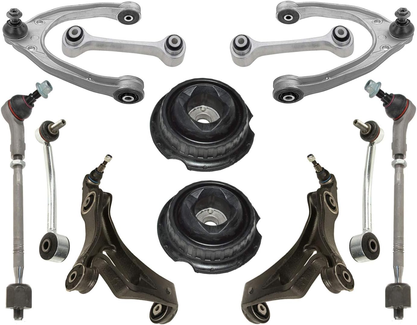 Amazon.com: For Porsche CAYENNE Control Arm Ball Joints Tie Rods Strut ...