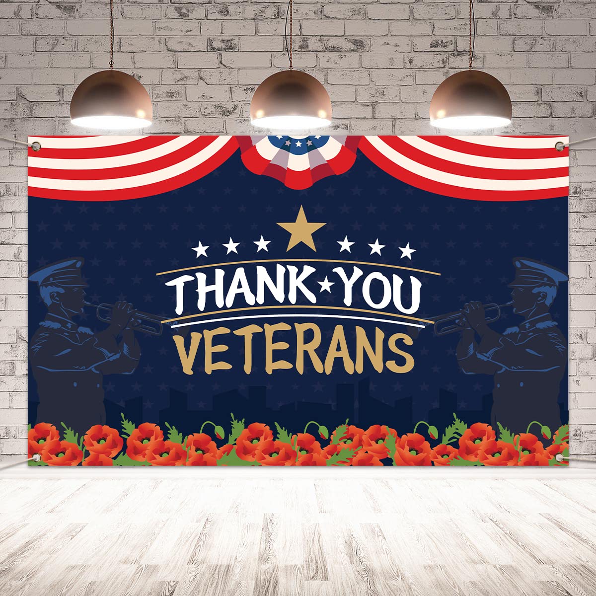 Veterans Day Thank You Poster