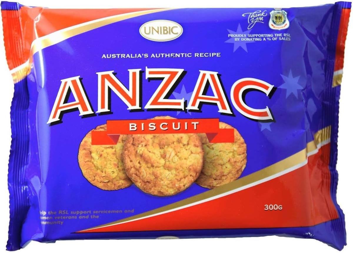 Amazon.com: Bakers' Finest Anzac Cookies Authentic Biscuits Australian ...