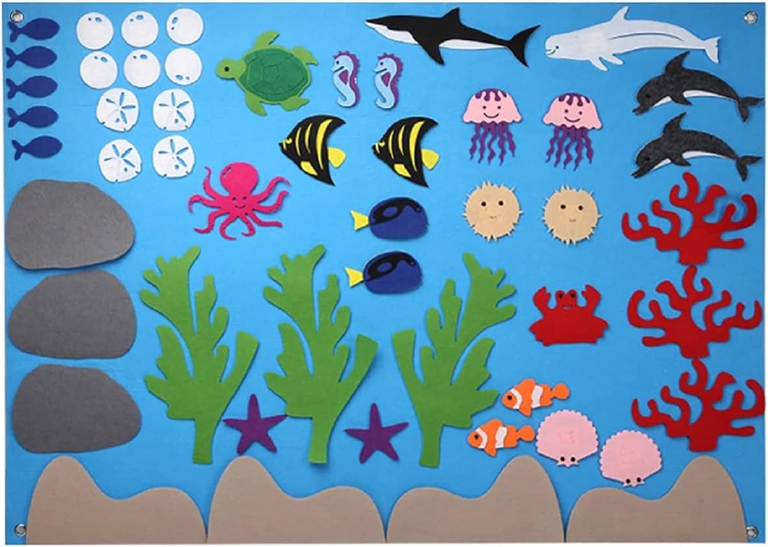 Buy 50pcs Kids Flannel Felt-Board Stories for Toddlers, Preschool Large ...