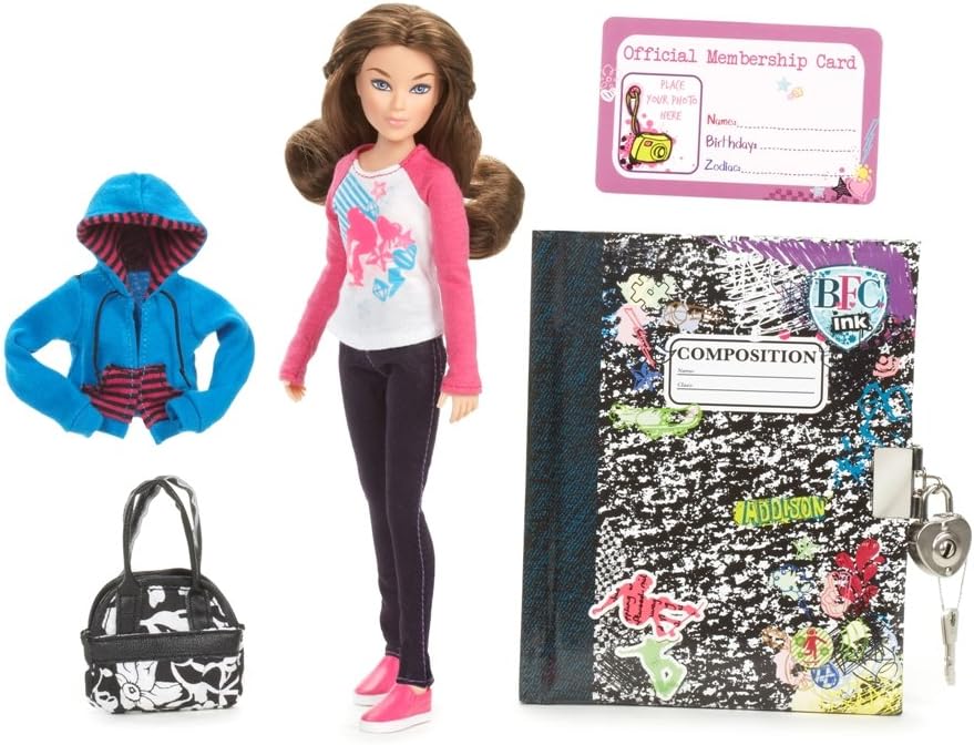 Amazon.com: Best Friends Club Ink Fashion Dollpack - Addison : Toys & Games