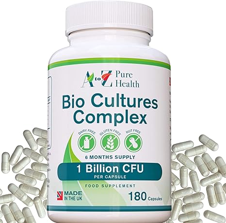 Premium Bio Cultures Complex 180 Capsules (6 Month’s Supply) | High ...