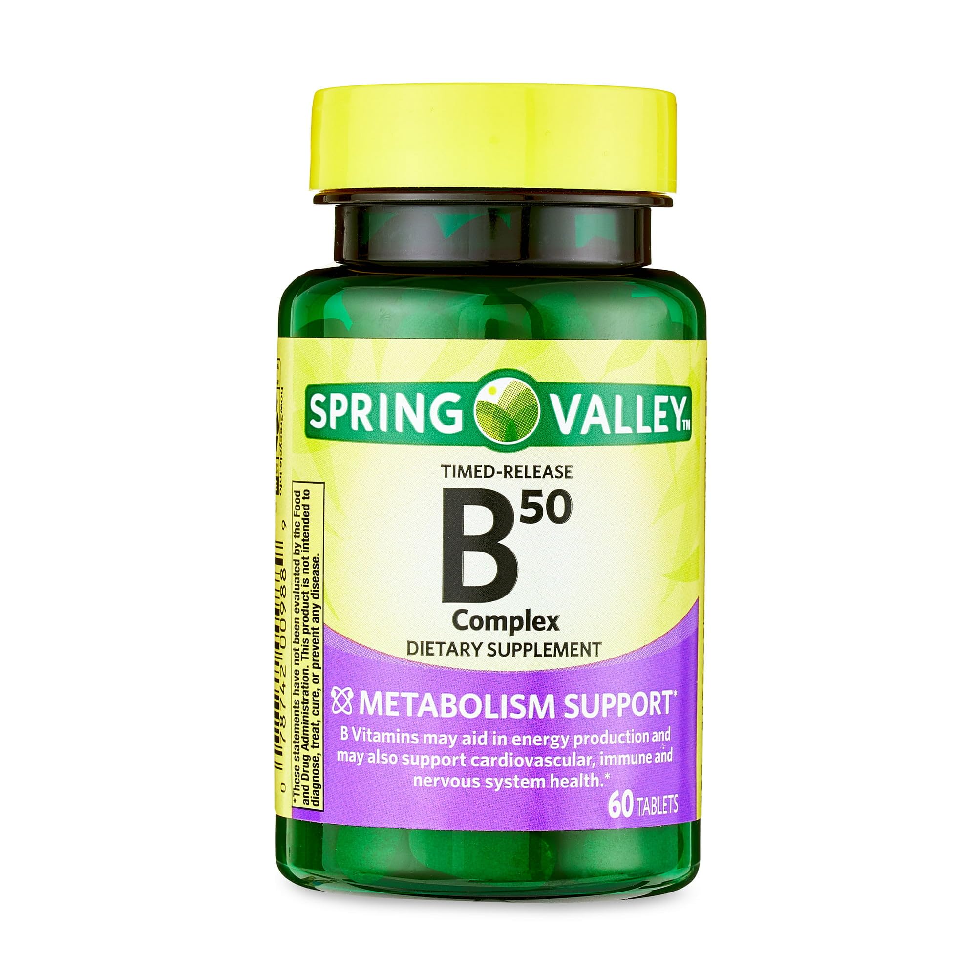 Amazon.com: 4 TOP CARE B-50 Complex Timed-Release Tablets Dietary ...