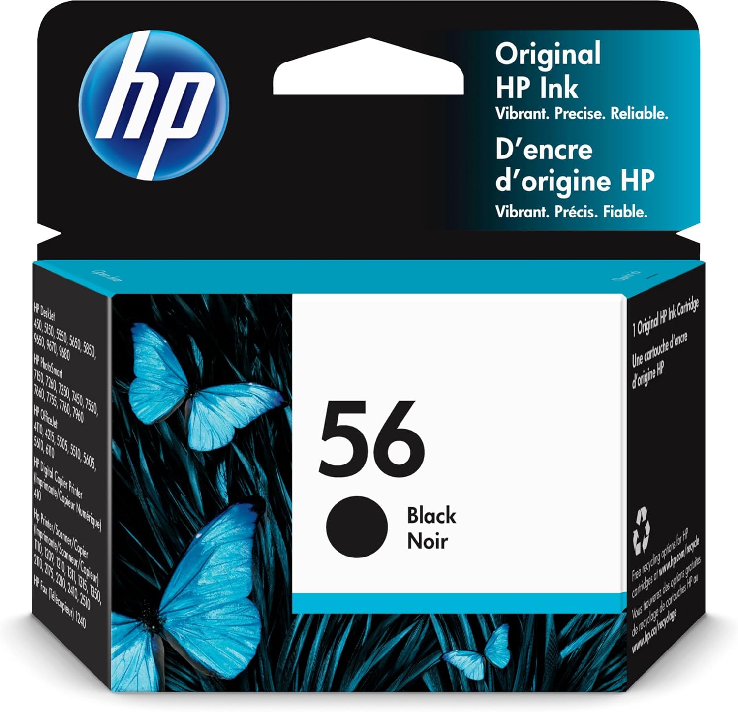 HP 56 | Ink Cartridge | Black | C6656AN : Amazon.ca: Office Products