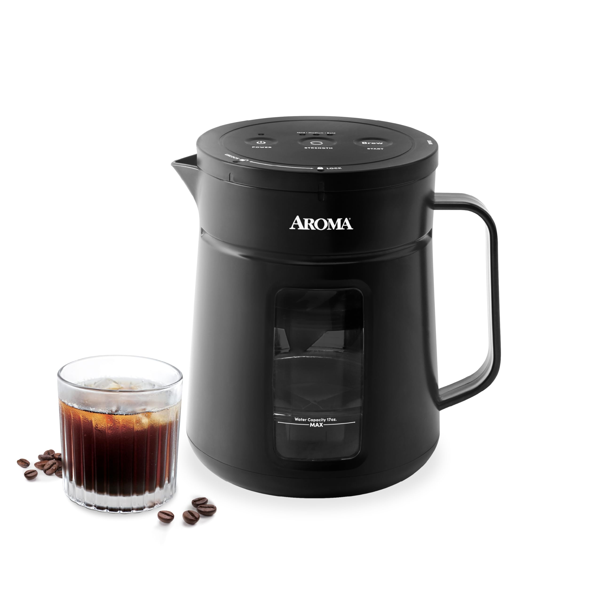 Amazon.com: AROMA® 5-Minute Instant Cold Brew Coffee Maker with ...
