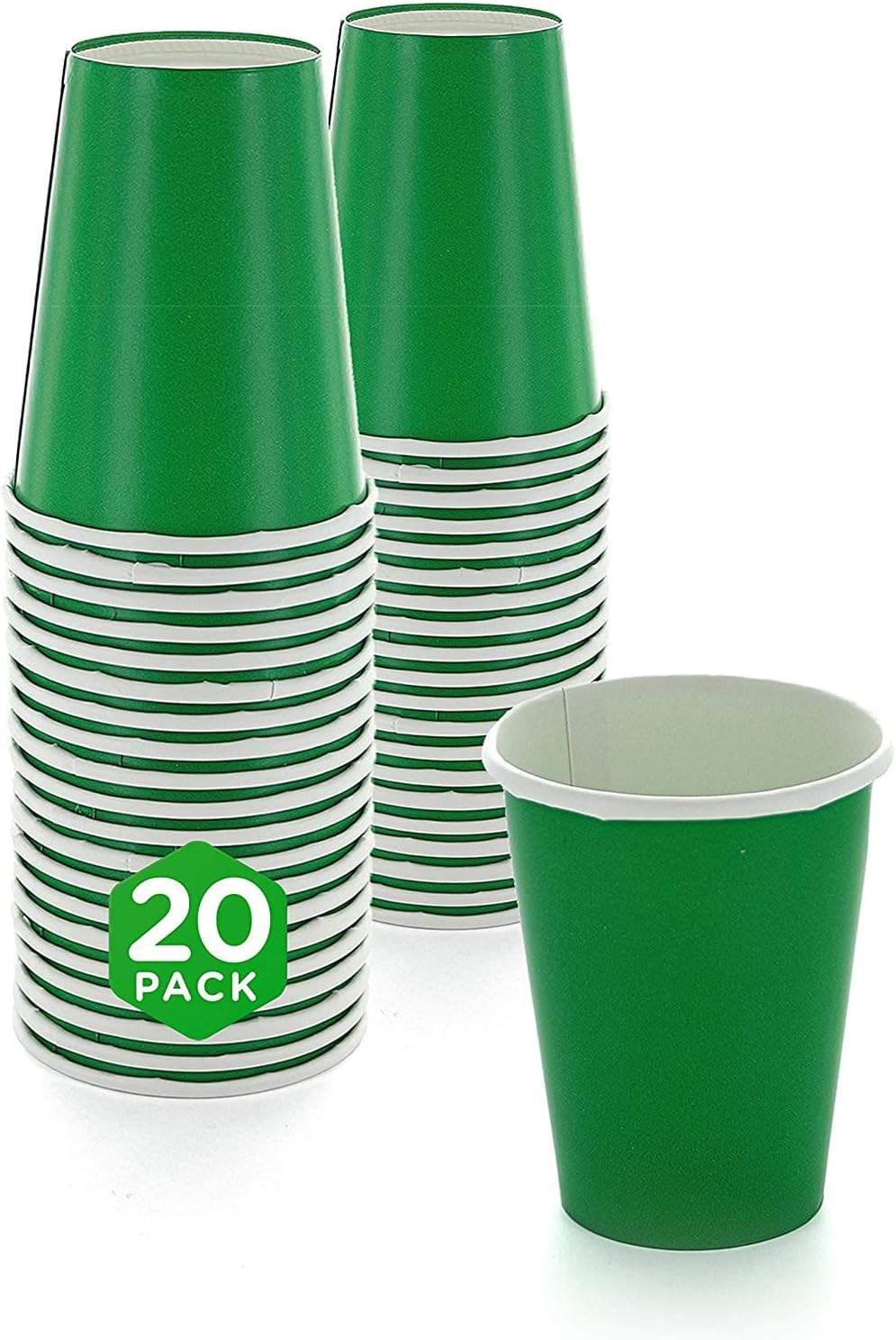 Amazon.com: PAMI Colorful 7oz Plastic Party Cups [Pack of 100 ...