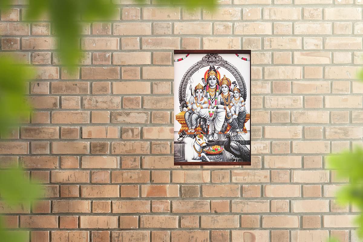 Buy Yellow Alley Hindu Religious Poster for Decoration|Lord Shiv ...