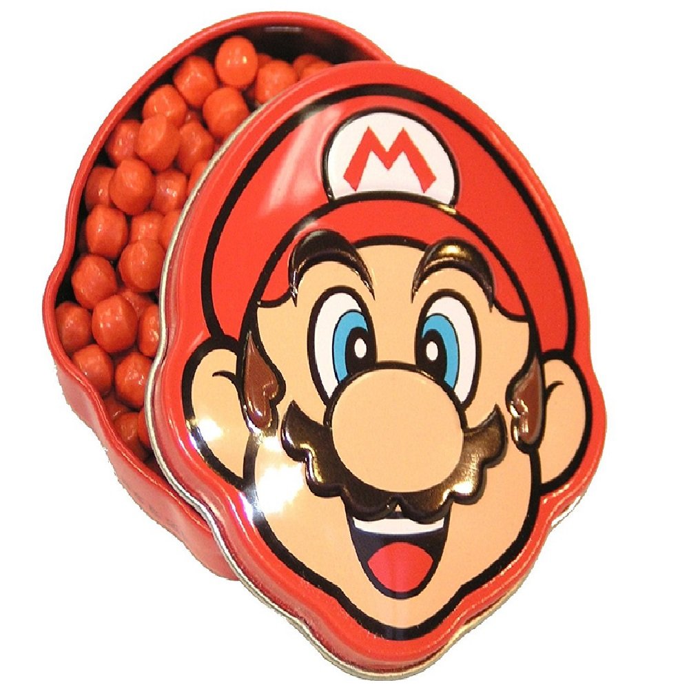 Amazon.com : Nintendo Mario Brick Breakin' 0.7-Ounce Candy Tin 54 Count ...