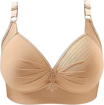 Generic Plus Size Bras for Curvy Women Push Up Bralette Full Coverage ...