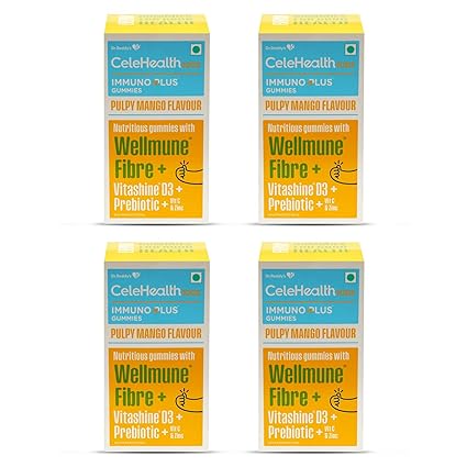 Dr. Reddy's CeleHealth Kidz Immuno Plus Multivitamin Gummies with ...