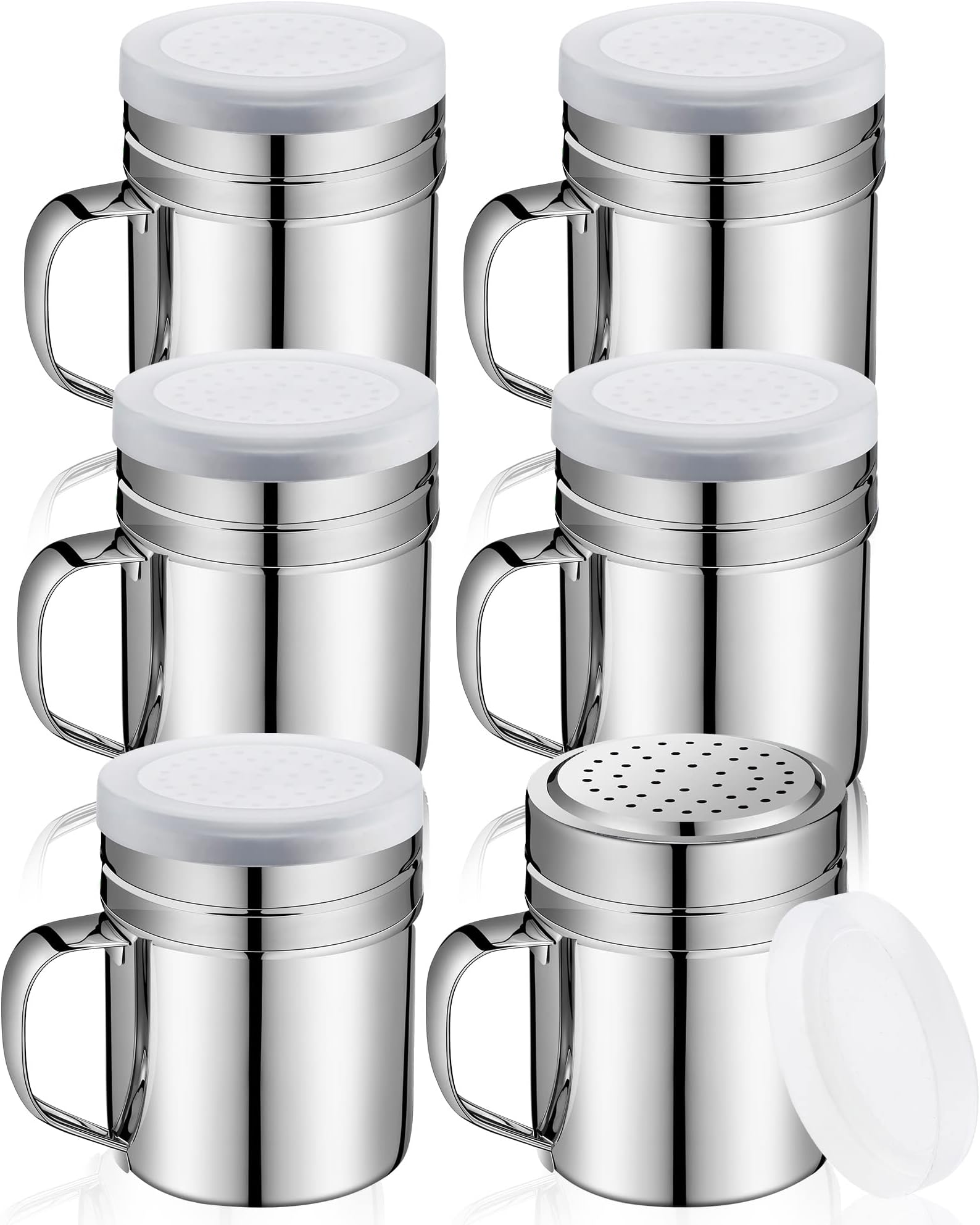 Amazon.com: Winware Stainless Steel Dredges 10-Ounce with Handle, Set ...