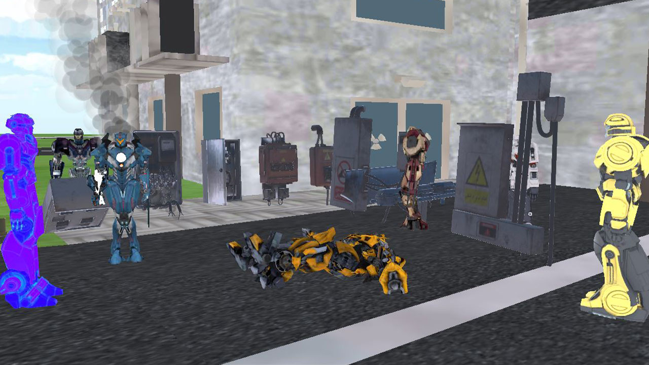 Real Flying Robot Fighting War Survival Simulator - App on the Amazon ...