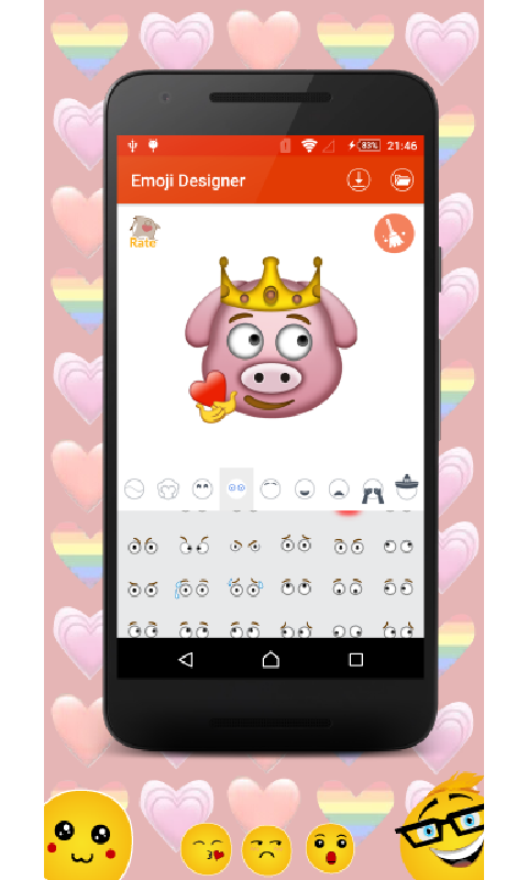 MAKE FACE EMOJI - ANIMOJI DESIGNER:Amazon.co.uk:Appstore for Android