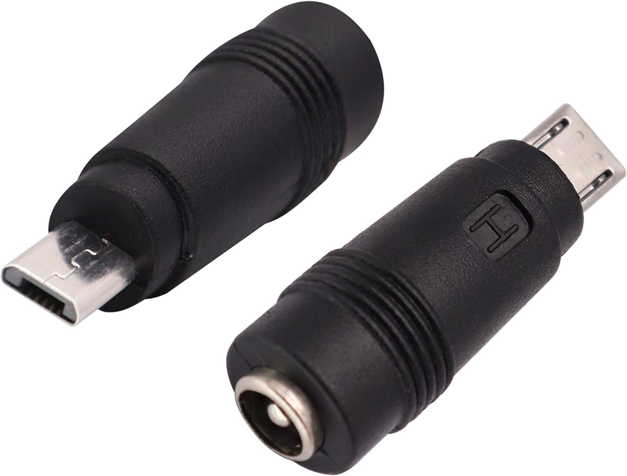 AAOTOKK Micro DC Power Adapter DC5.5x2.1mm to Micro USB 5V DC Power ...