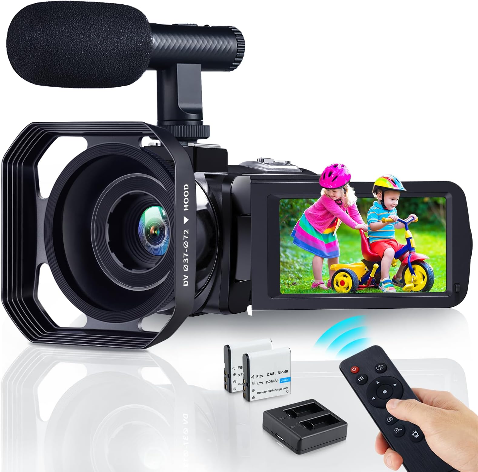 Amazon.com : CAMWORLD 4K Video Camera Camcorder 48MP WiFi 16X Digital ...