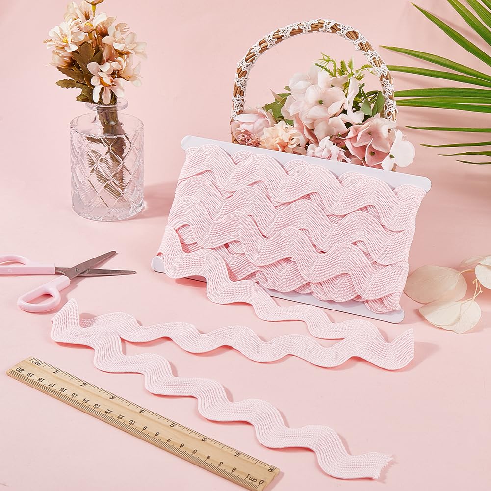 Amazon.com: GORGECRAFT 10 Yard 1.58 Inch Pink Rick Rack Trim for Sewing ...