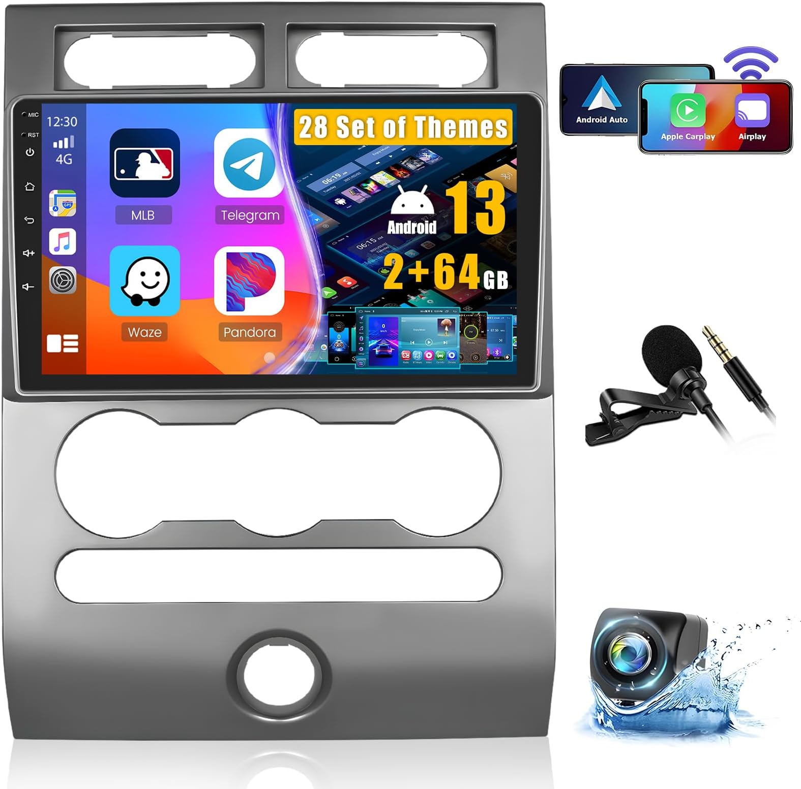 Amazon.com: [2G+64G] Android Car Radio for Ford Expedition 2007-2017 ...