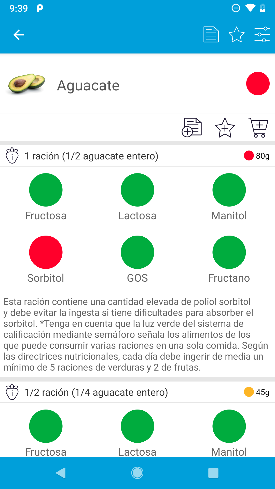 Aplicación Monash Uni Low FODMAP Diet en Amazon Appstore