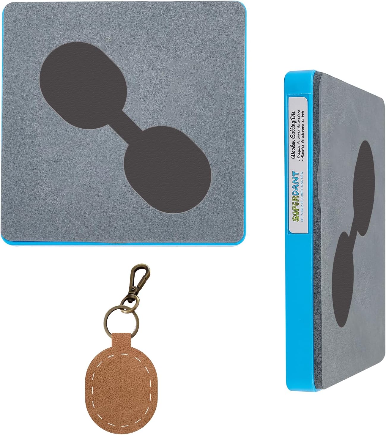 Amazon.com: Leather Cutting Die,Leather Keychains Cutting Mold for DIY ...