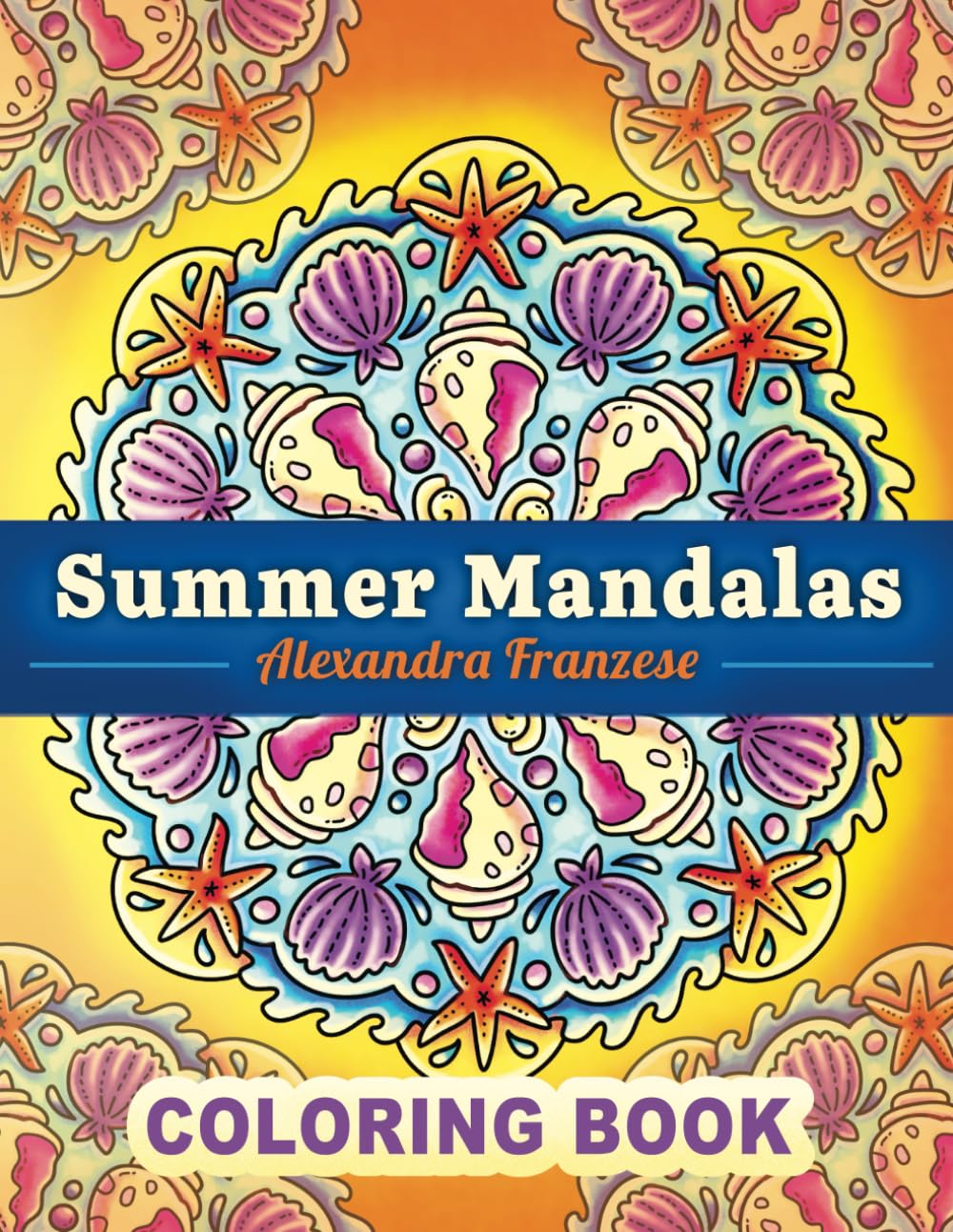 Amazon.com: Summer Mandalas Coloring Book: Tropical Icons inside ...