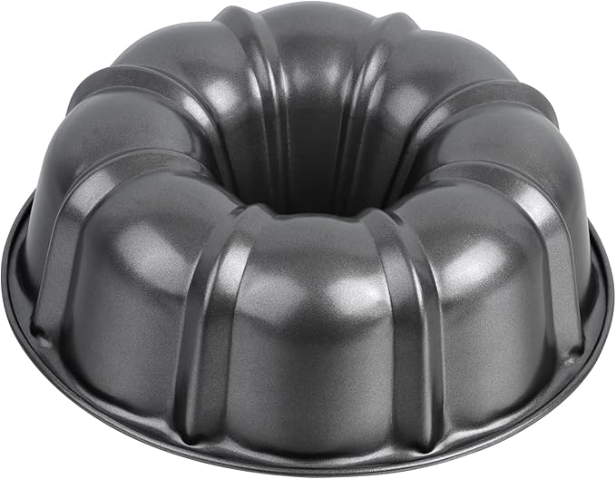 Amazon.com: P&P CHEF 10 Inch Gray Non-stick Cake Pan, Carbon Steel ...