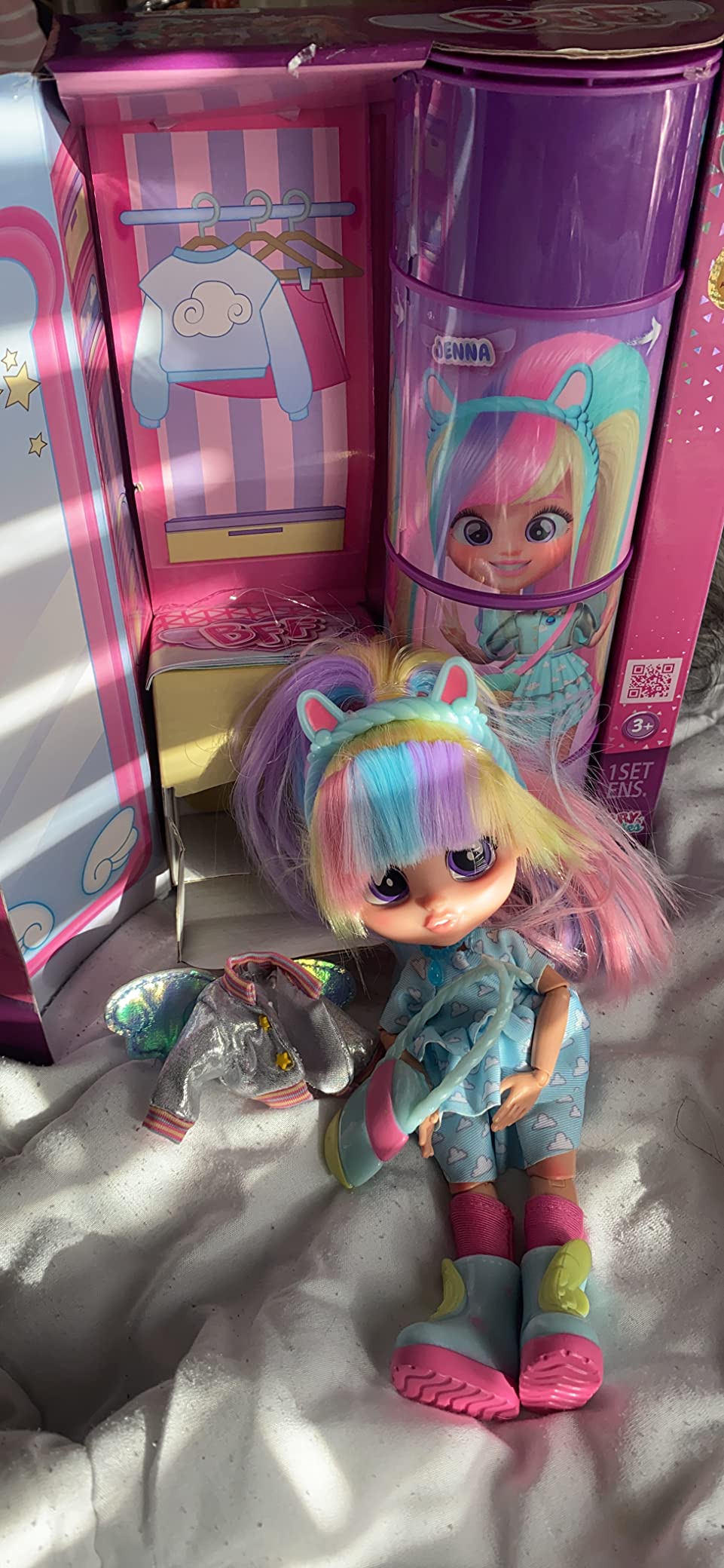 $3/mo - Finance Cry Babies BFF Jenna Fashion Doll with 9+ Surprises ...