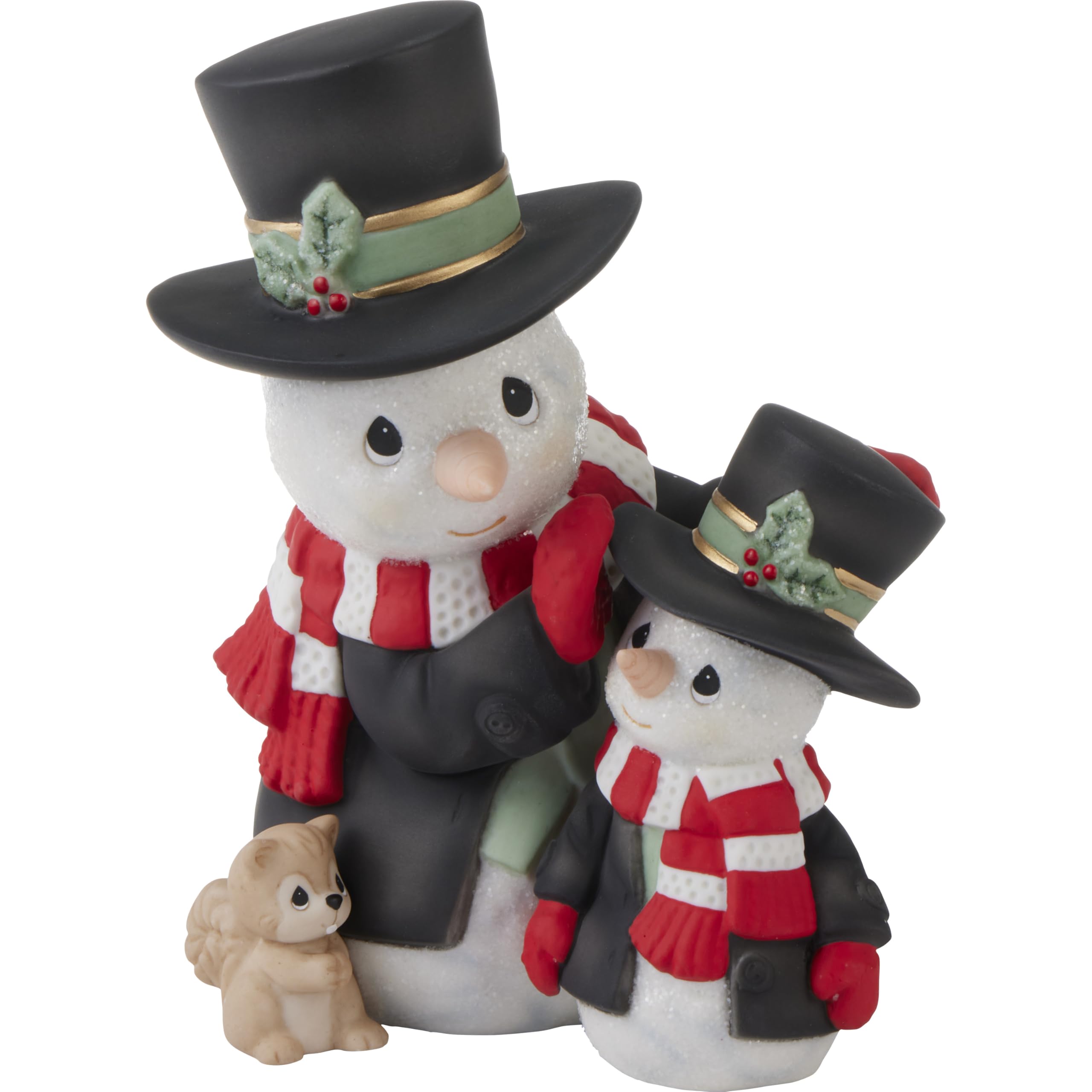 Amazon.com: Precious Moments Annual Snowman Christmas Figurine | You ...