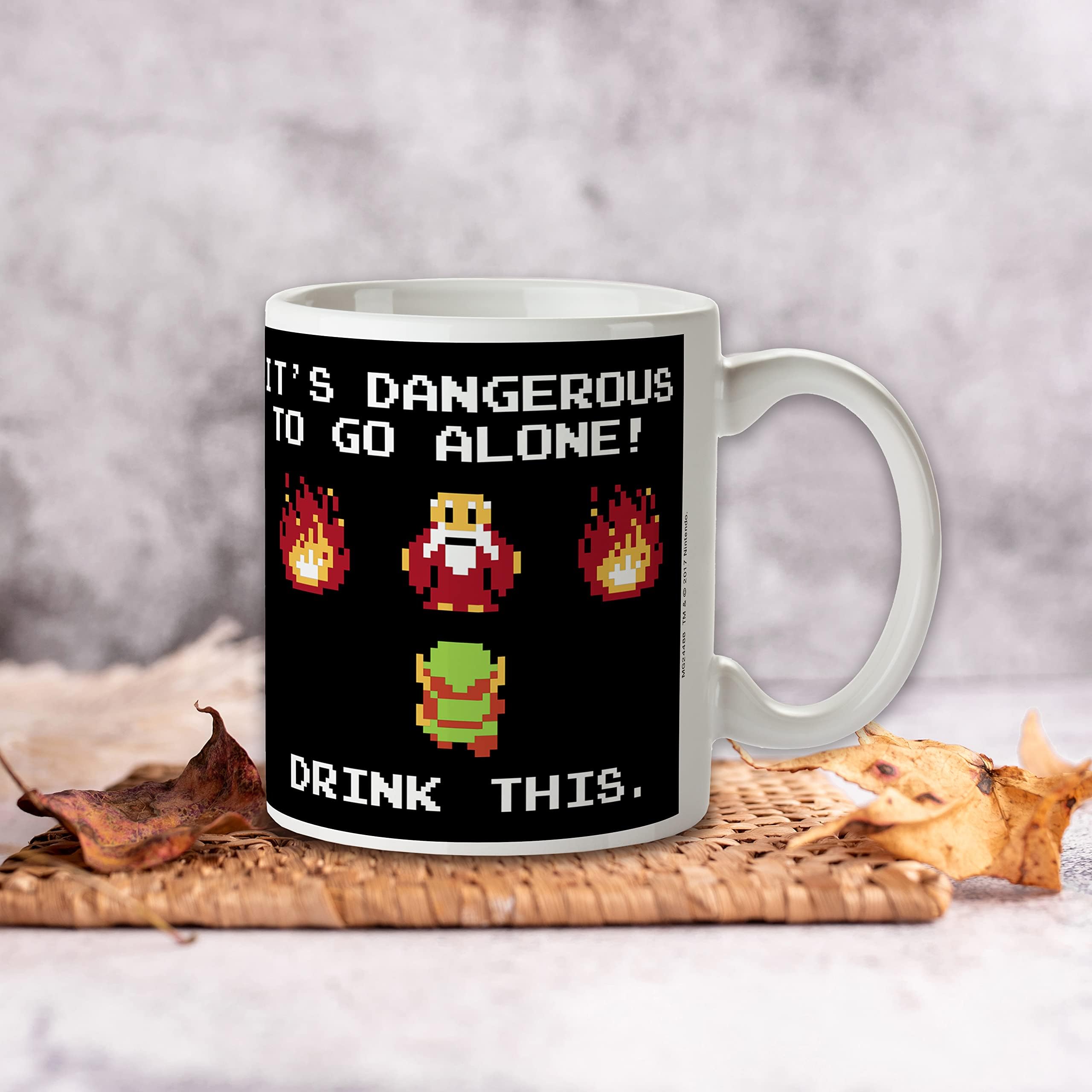 Amazon.com: Pyramid America Zelda Mug - Legend of Zelda Shield Coffee ...
