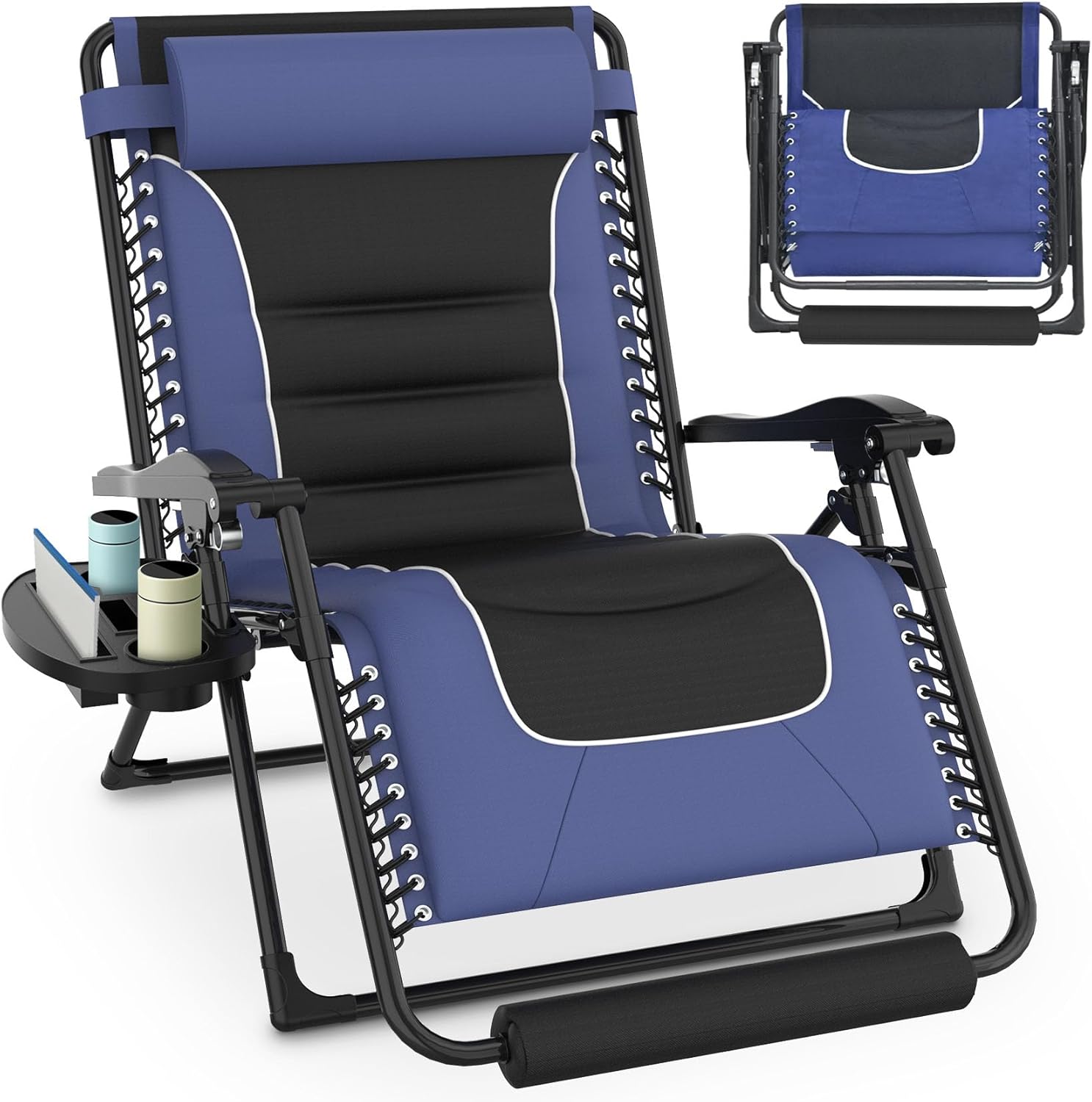 Amazon.com: Slendor Oversized Padded Zero Gravity Chair, 33Inch XXL ...