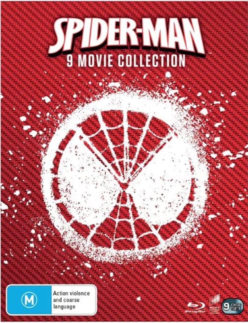 Spider-man - 9 Film Collection (2002-2021) [Blu-ray]: Amazon.co.uk: DVD ...