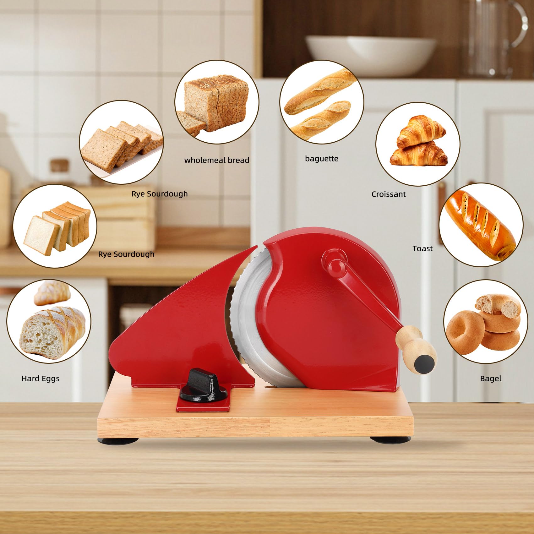 Snapklik.com : Manual Bread Slicer