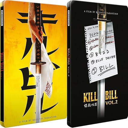 Kill Bill: Volumes 1 & 2 - Limited Edition Steelbook Blu-ray: Amazon.co ...