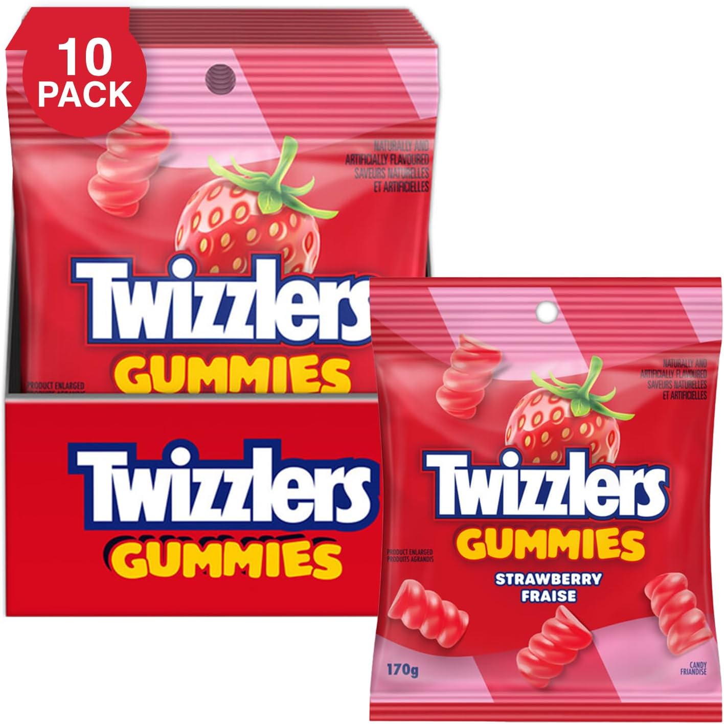 Twizzlers Strawberry Gummy Candy - A Sweet Treat to Share