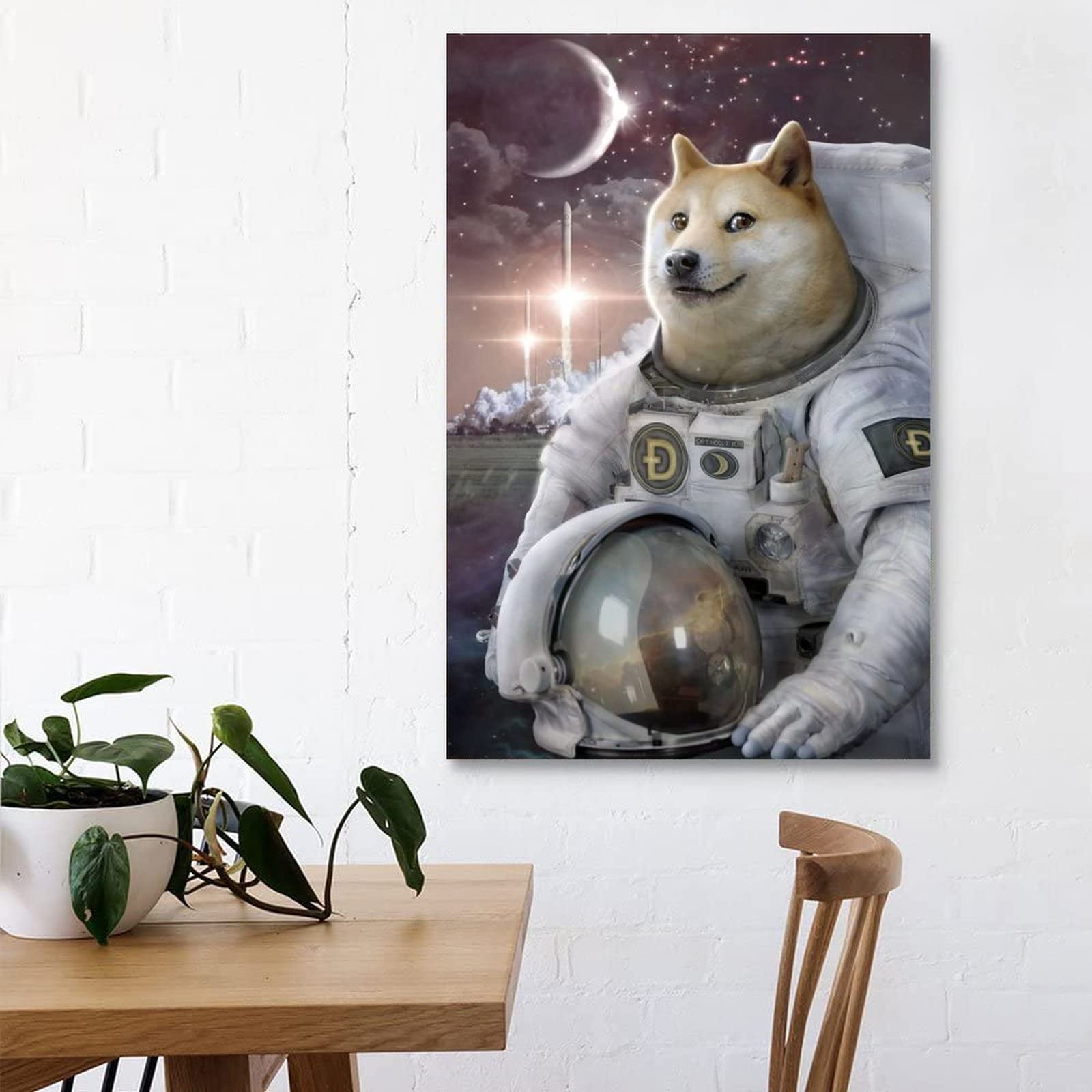 Doge Meme Astronauta