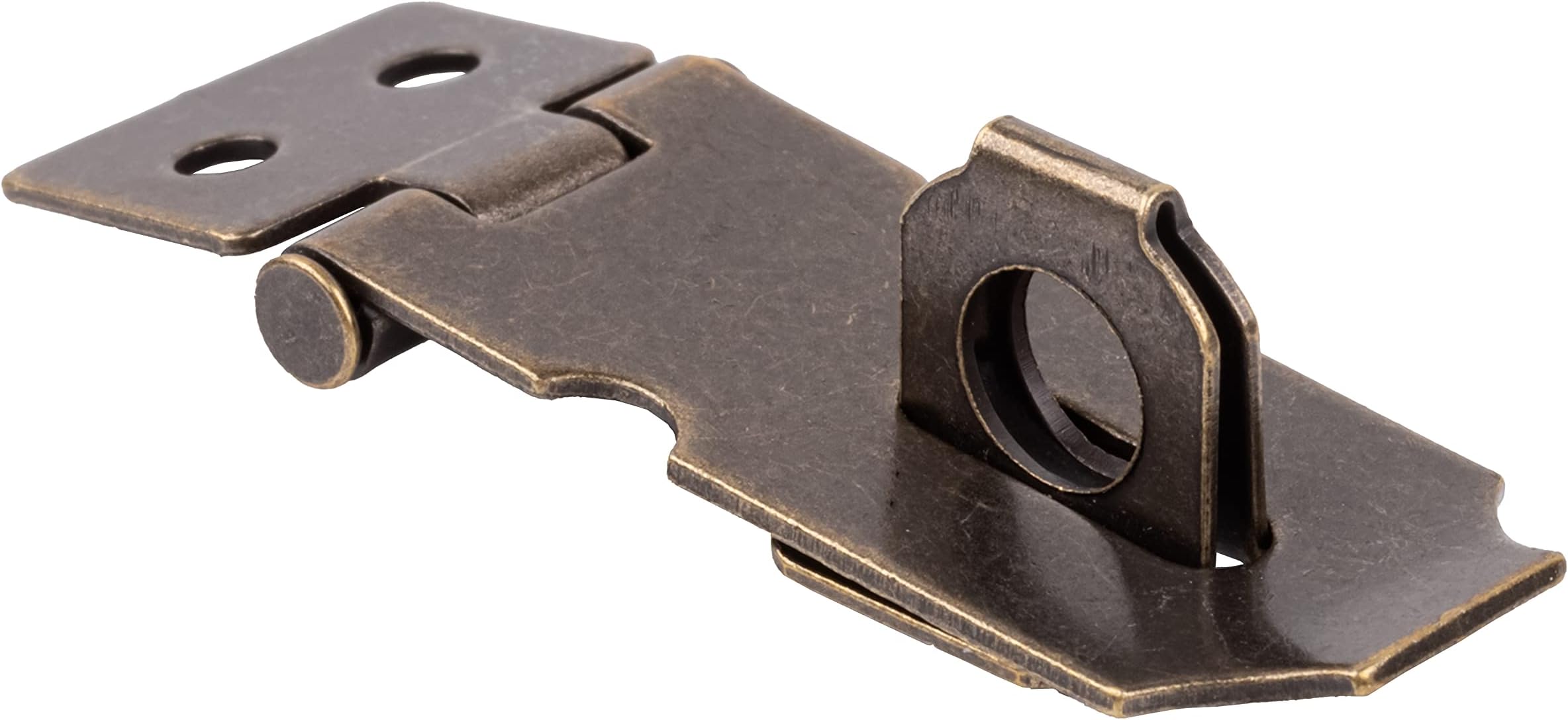 Hillman 852400 5/8 x 1-7/8" Solid Brass Decorative Mini Hasp - Antique ...