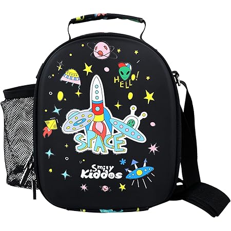 Buy Echo Boomers Blue Space Print Insulated Tiffin Lunch Bags for Kids ...